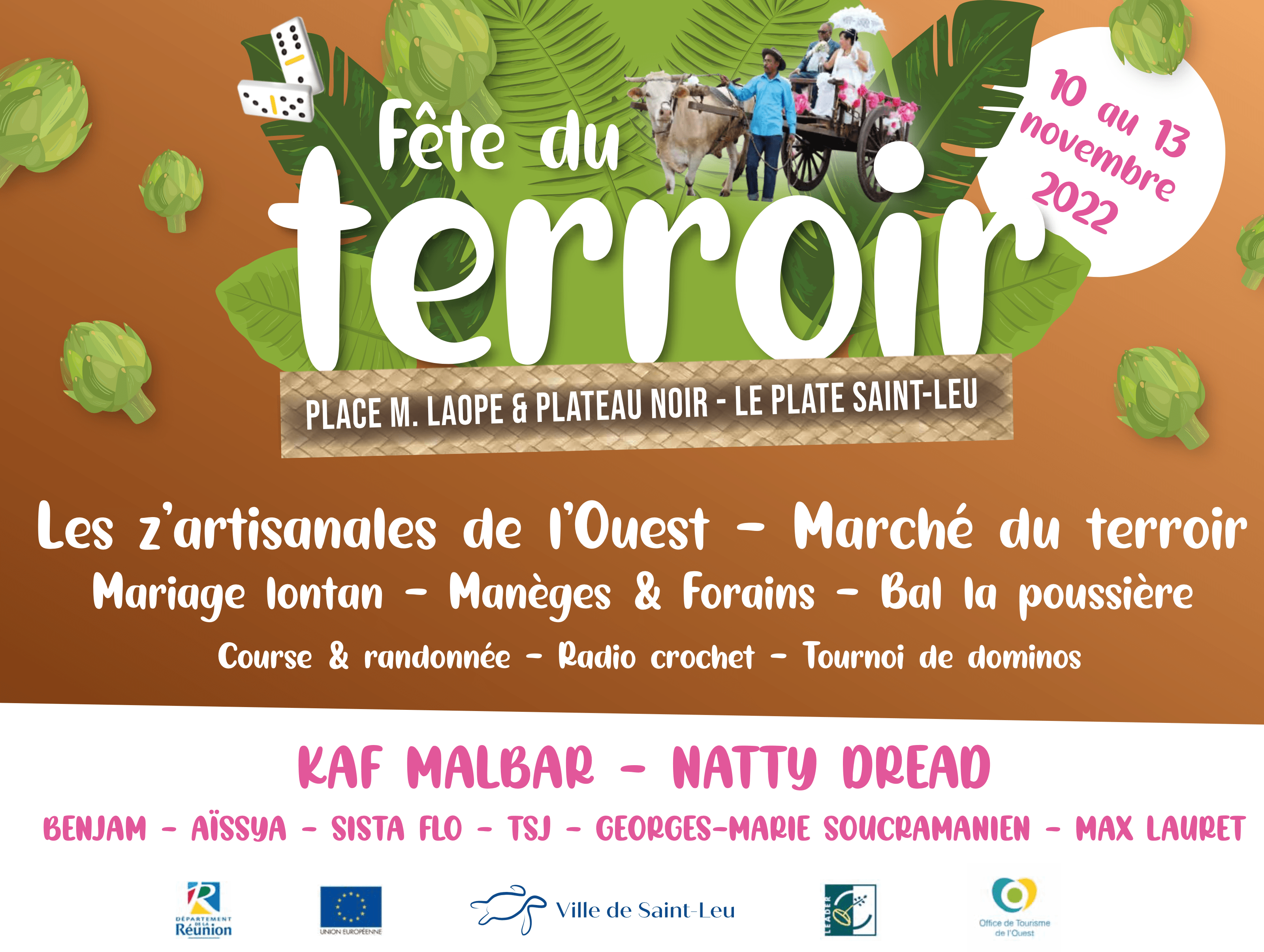 Fête du Terroir : du 10 au 13 novembre au Plate ! - Saint-Leu