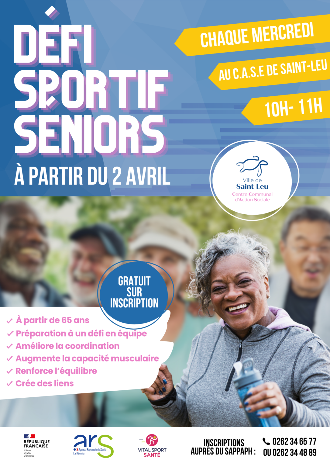 Défi Sportif pour les Séniors à Saint-Leu - Saint-Leu